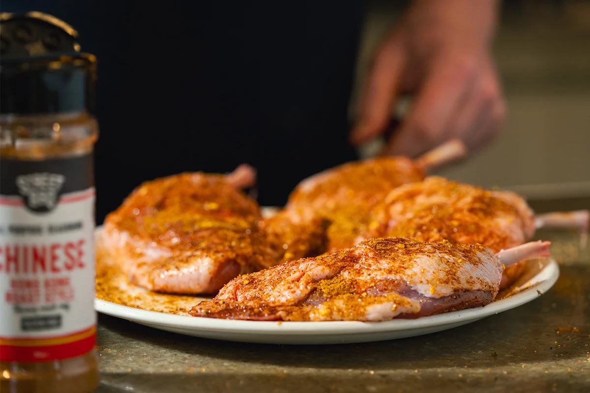 Smoked Duck Leg Salad with Street BBQ Chinese Recipe – ›› Luv-a-Duck ...