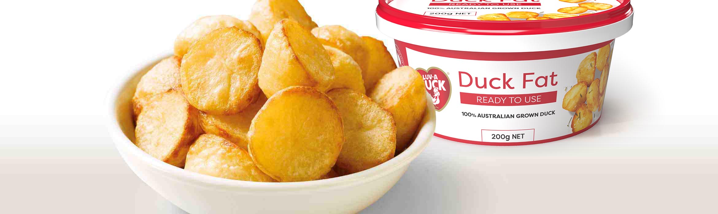 Duck Fat Roast Potatoes Recipe | Luv-a-Duck – Australia’s Favourite Duck