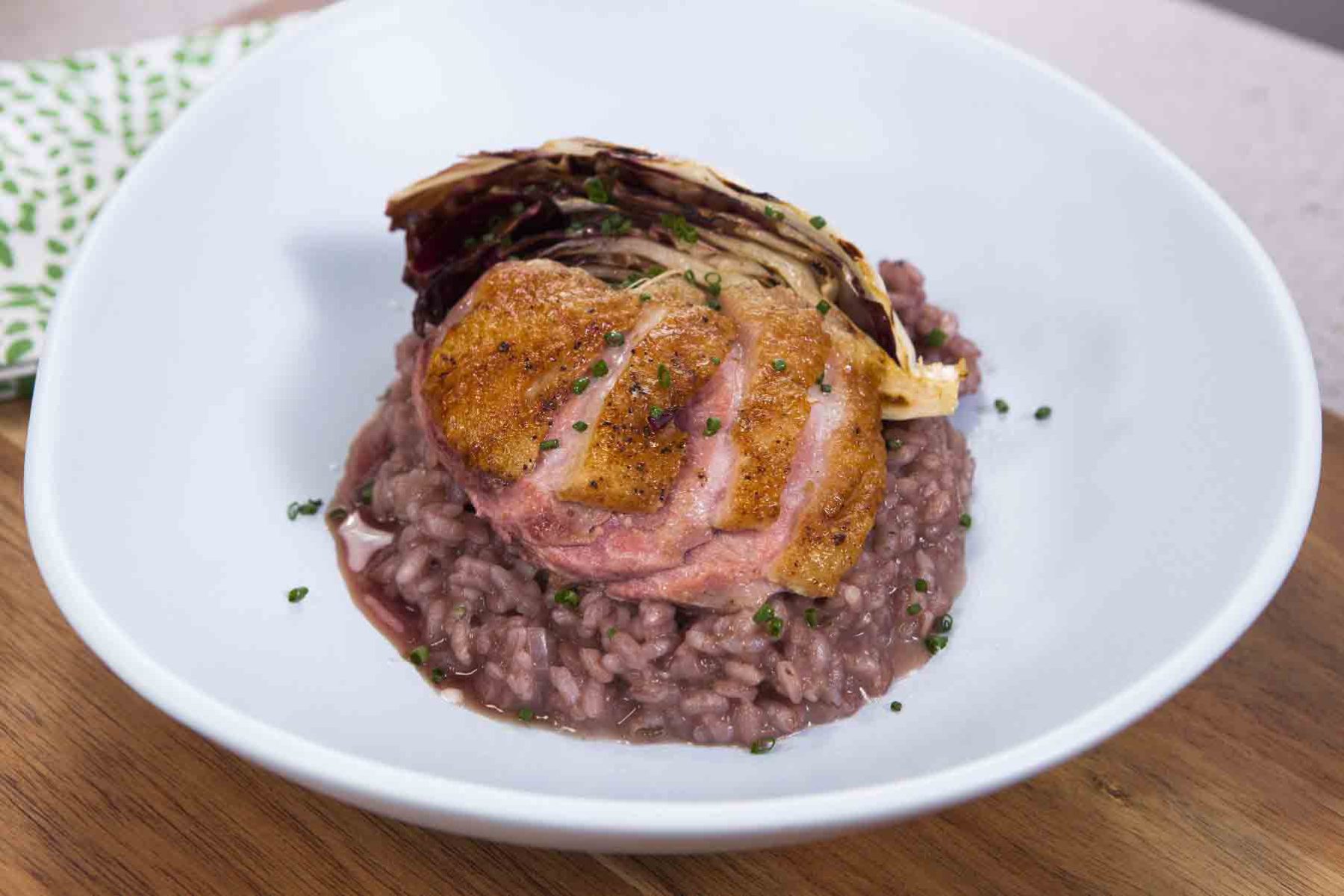 Red Wine Risotto with Duck Breast Recipe | Luv-a-Duck – Australia’s ...