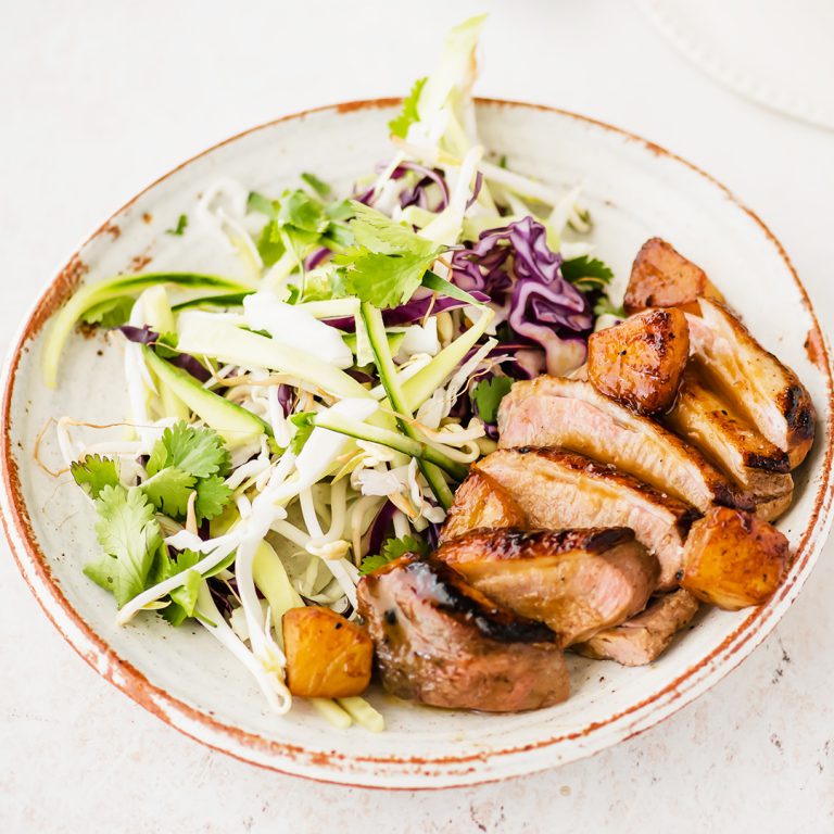 Glazed Pineapple Duck with Fresh Slaw Recipe | Luv-a-Duck – Australia’s ...