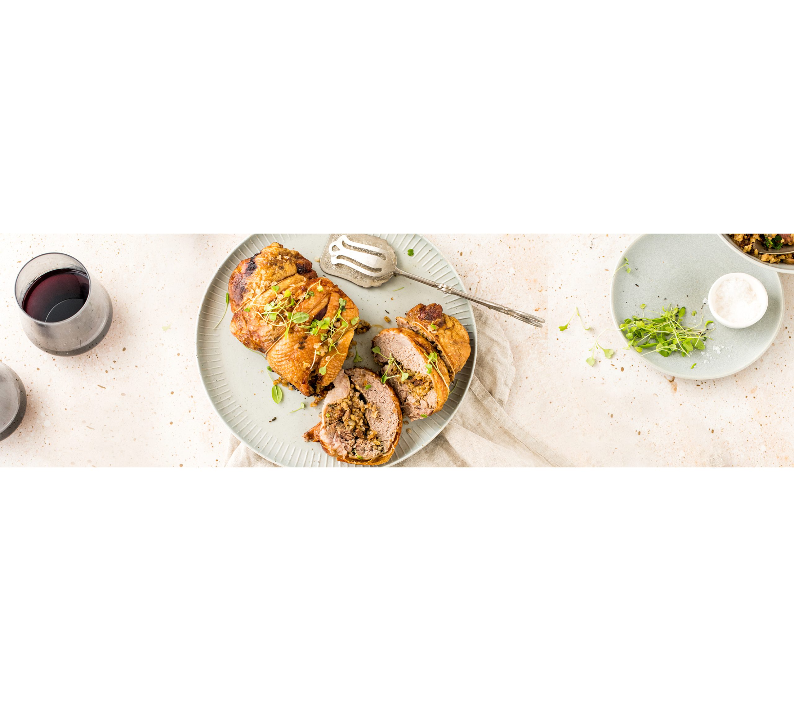 Hazelnut and Fig Stuffed Rolled Duck Recipe | Luv-a-Duck – Australia’s ...