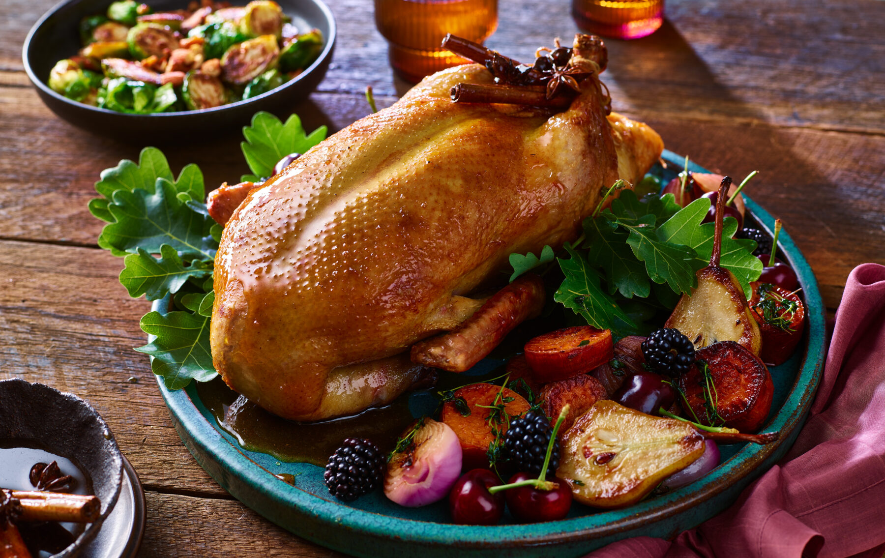 Honey and Spice Glazed Whole Roasted Duck Recipe | Luv-a-Duck ...