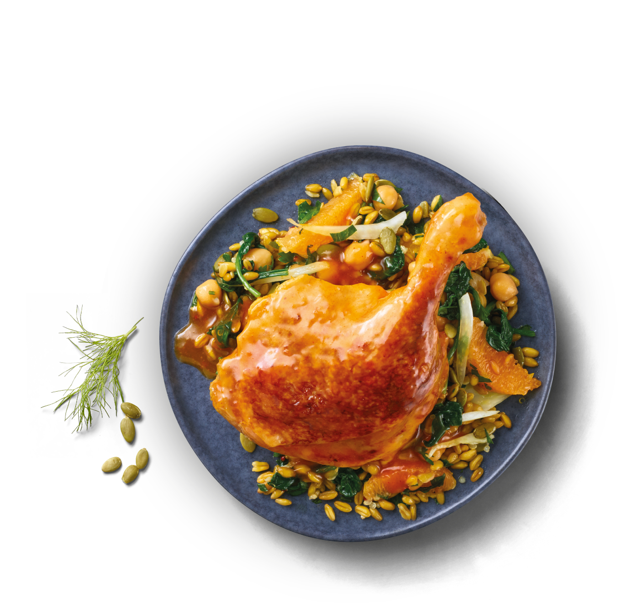 Duck à l’Orange with Warm Grain, Citrus & Fennel Salad Recipe | Luv-a ...